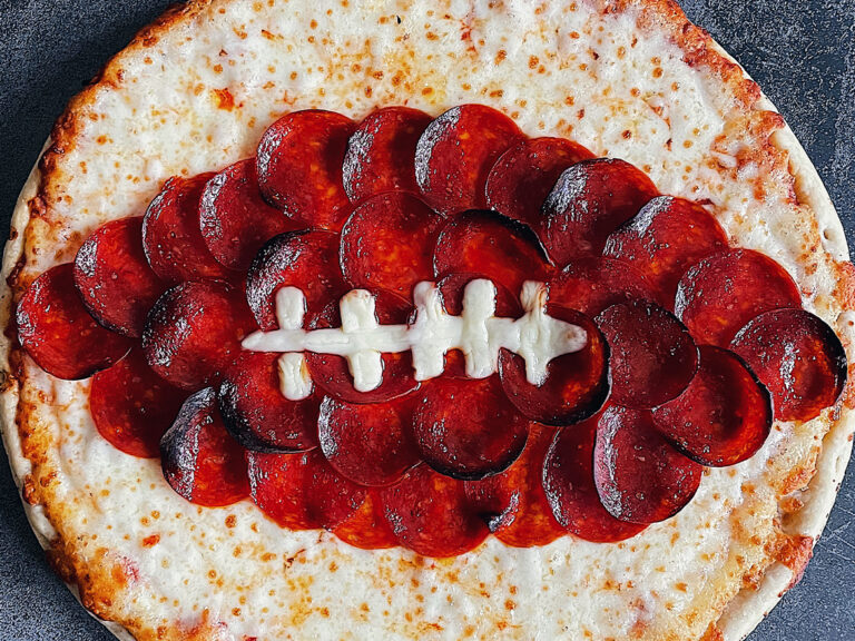 Football Game Day Pizza Recipe | Home Run Inn Pizza