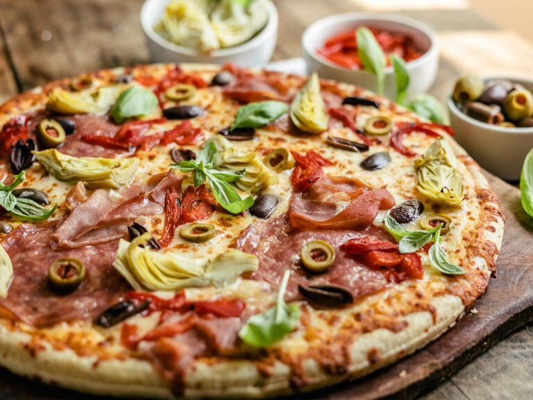 Charcuterie Pizza Recipe | Home Run Inn Pizza