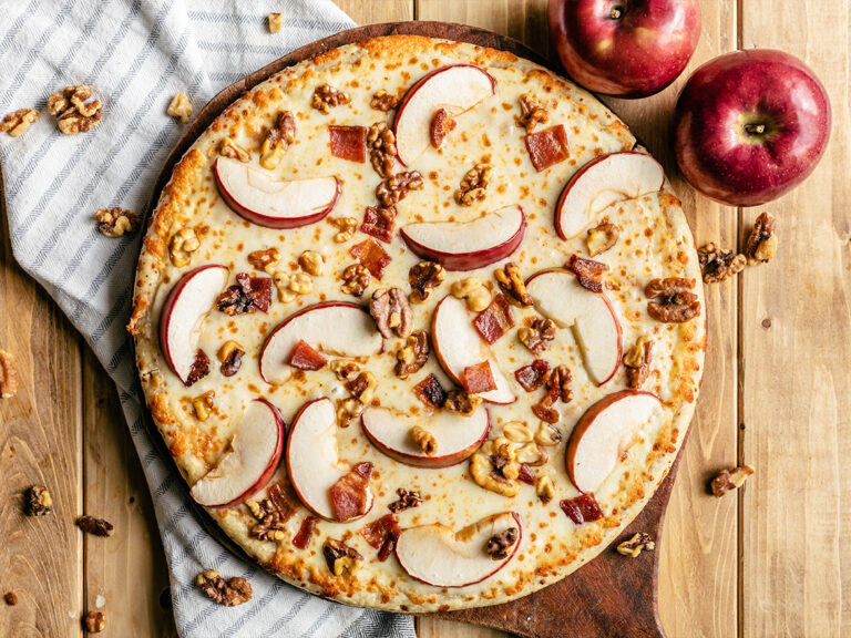 Apple, Bacon & Walnut Pizza Recipe | Home Run Inn Pizza