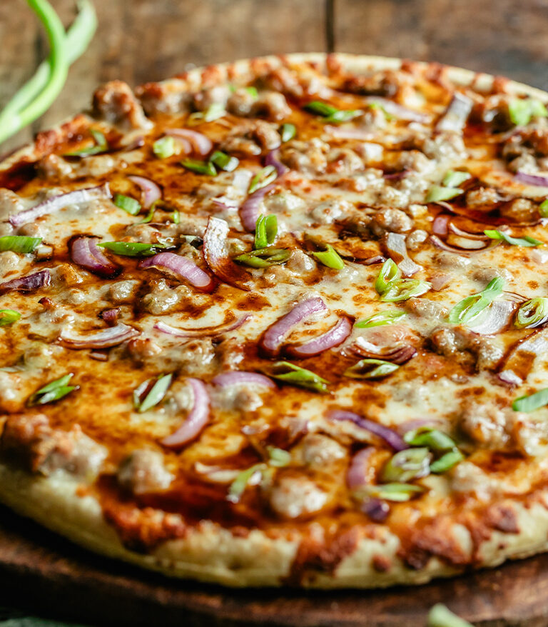 Japanese BBQ Pizza Recipe | Home Run Inn Pizza