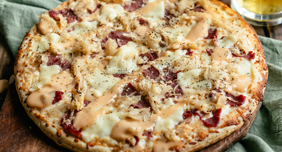 Reuben Pizza Recipe | Home Run Inn Pizza