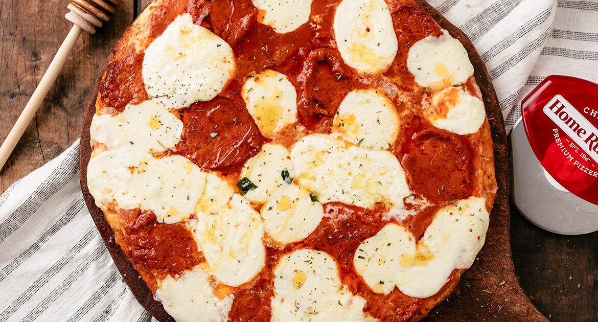 Hot Honey and ‘Nduja Pizza Recipe | Home Run Inn Pizza